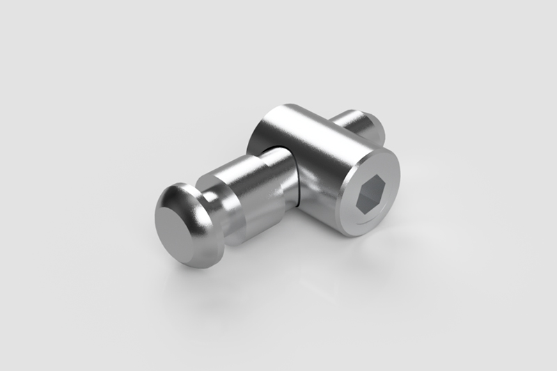 Conector Universal Para Perfil de Alumínio - Base 30 • Alumaker